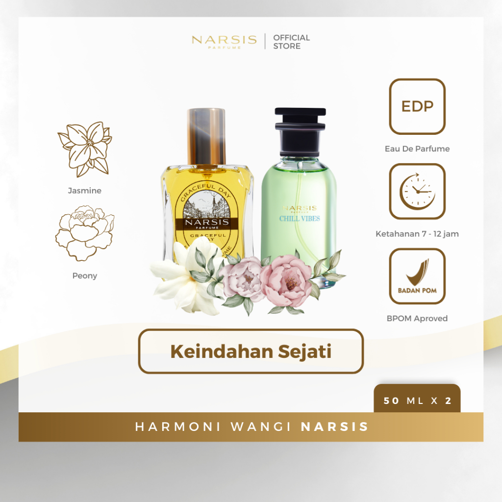 Jual [BUNDLING PACKAGE] Narsis Chill Vibes Eau de Parfume + Narsis ...