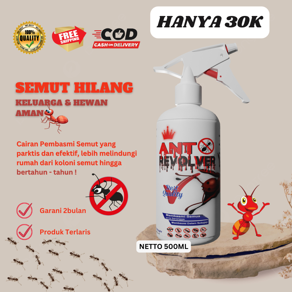 Jual PEMBASMI SEMUT PALING AMPUH ANTI SEMUT EFEKTIF RACUN SEMUT RAMAH ...
