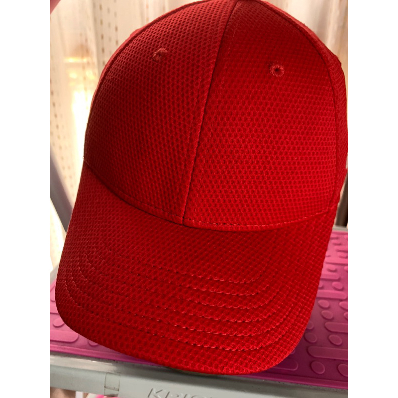 Jual Topi olga/Running/Lari/Jogging UA Merah Cabe ukuran XS-S (Lk 55-56 ...