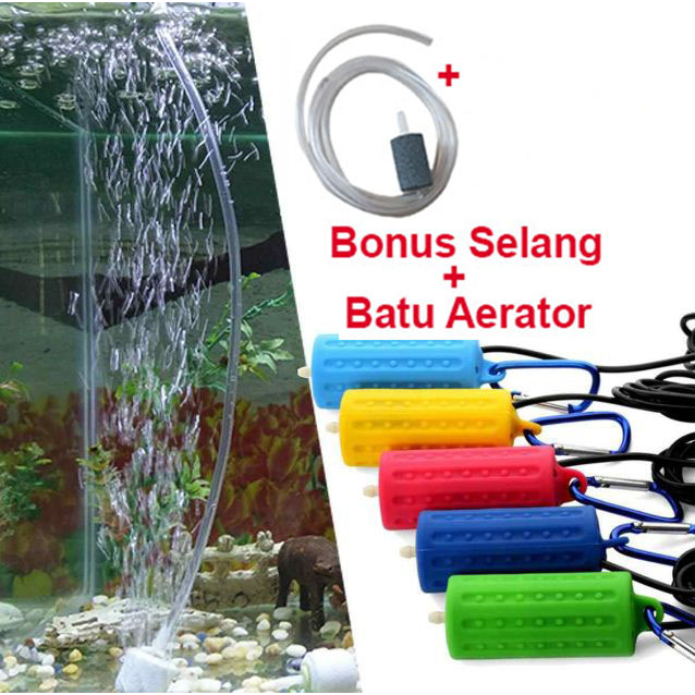 Jual Aerator ACDC ac dc aerator usb airpump aerator usb dc pompa udara ...