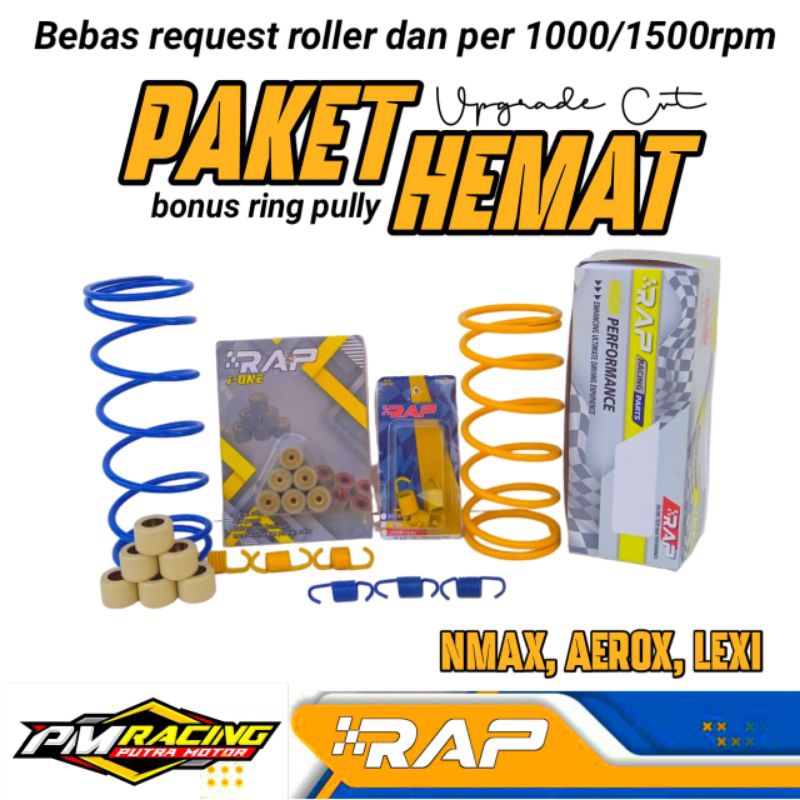 Jual PAKET KIRIAN CVT NMAX, AEROX, LEXI / PAKET UPGRADE CVT NMAX ...