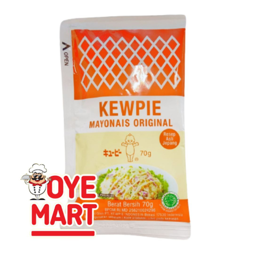 Jual KEWPIE MAYONAIS ORIGINAL 70GR/KEWPIE MAYO/MAYONAIS | Shopee Indonesia