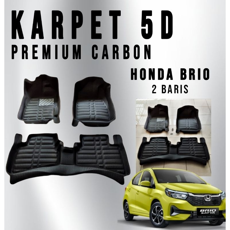 Jual Karpet 5D Premium Mobil All New Brio | Shopee Indonesia