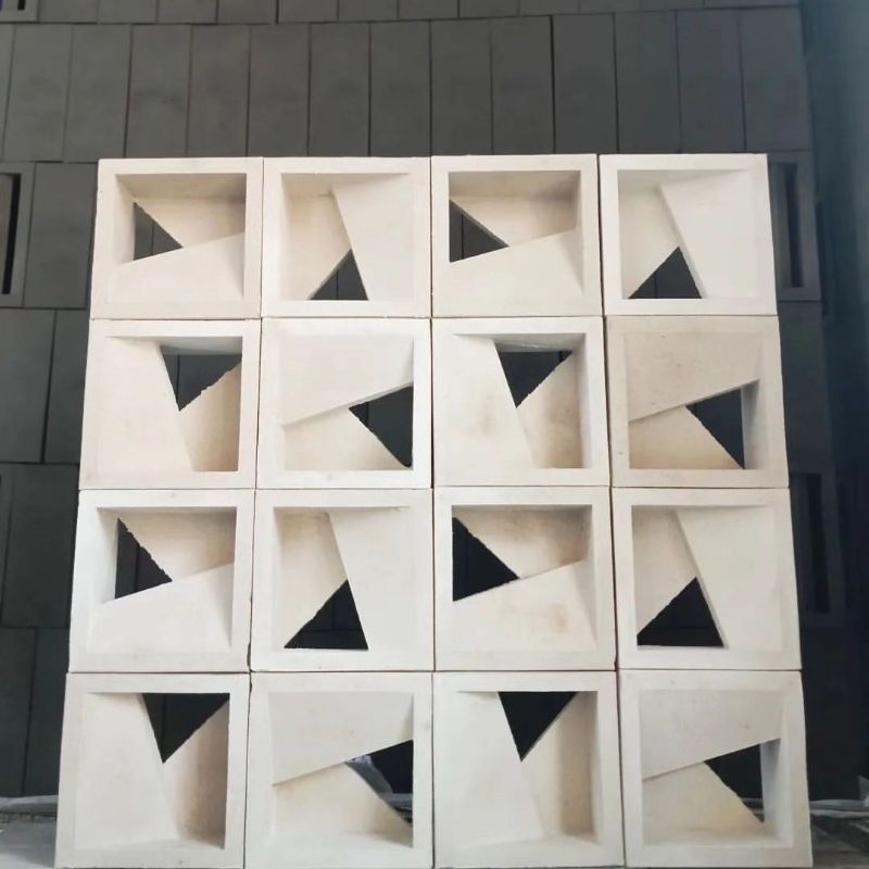 Jual roster beton loster minimalis dinding fasad desain rumah material ...