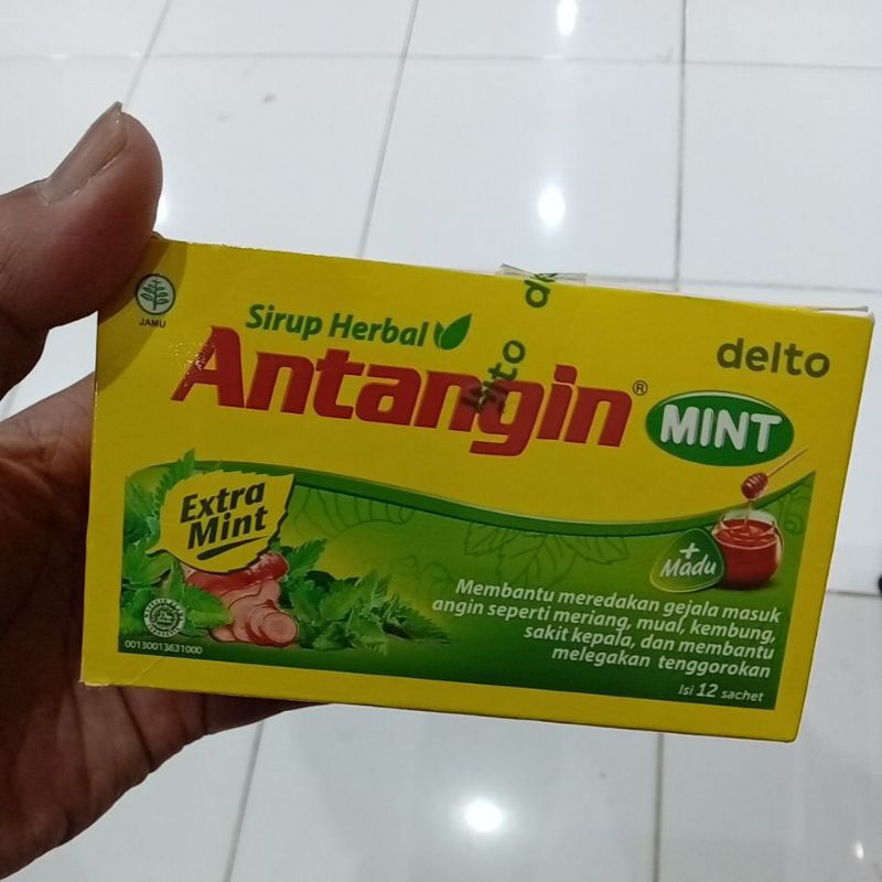 Jual Antangin Mint Cair Box ( isi 12 sachet x 15 ml ) | Shopee Indonesia