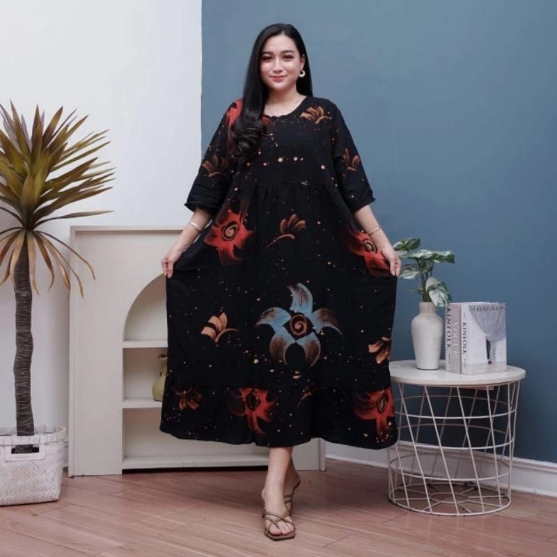 Jual PROMO COD DASTER JUMBO LD 140 CM BAHAN RAYON DASTER LUKIS | Shopee ...