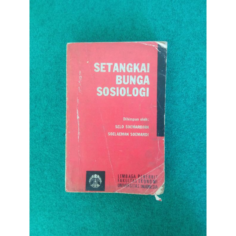 Jual Buku Setangkai Bunga Sosiologi - Selo Soemardjan & Soelaeman ...