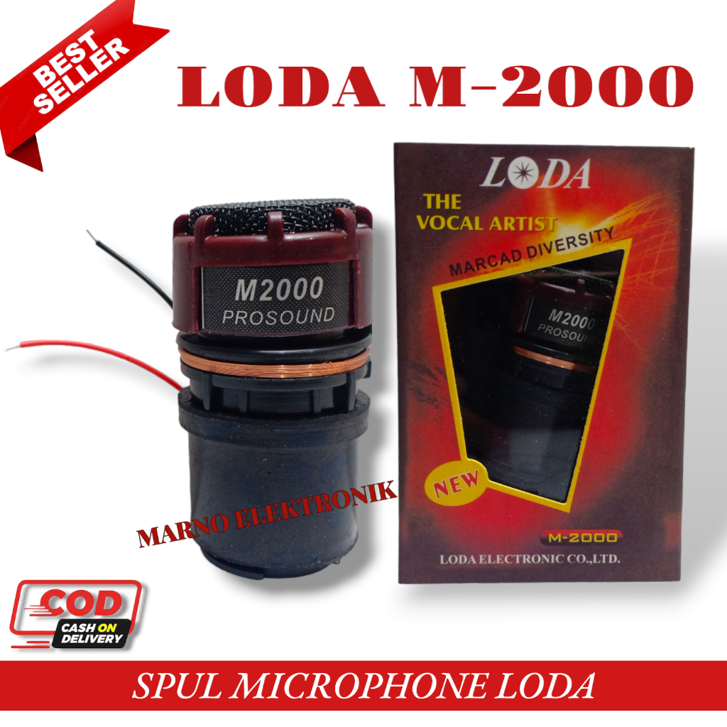 Jual SPUL SPULL MIC LODA M2000 MICROPHONE SPOL SPOOL SPUEL ASLI ...
