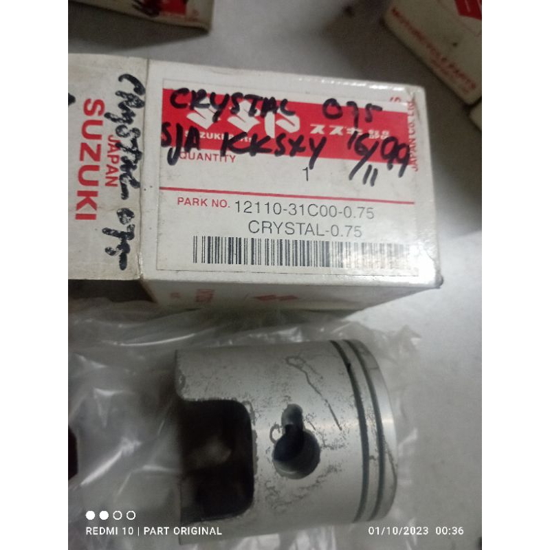 Jual SEHER SUZUKI RC110 TORNADO GS CRYSTAL OS 75 JAPAN | Shopee Indonesia