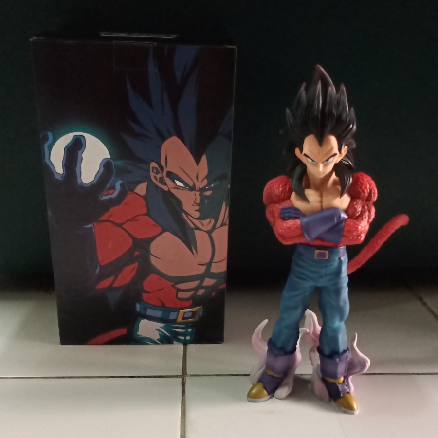 Jual Action Figure Dragon Ball GT SSJ4 Vegeta Smoke | Shopee Indonesia