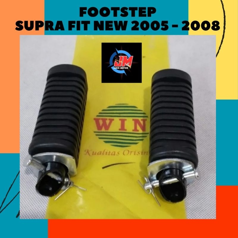Jual Footstep Supra X 125 2004 - 2013 Batman Helm in / Supra fit new ...