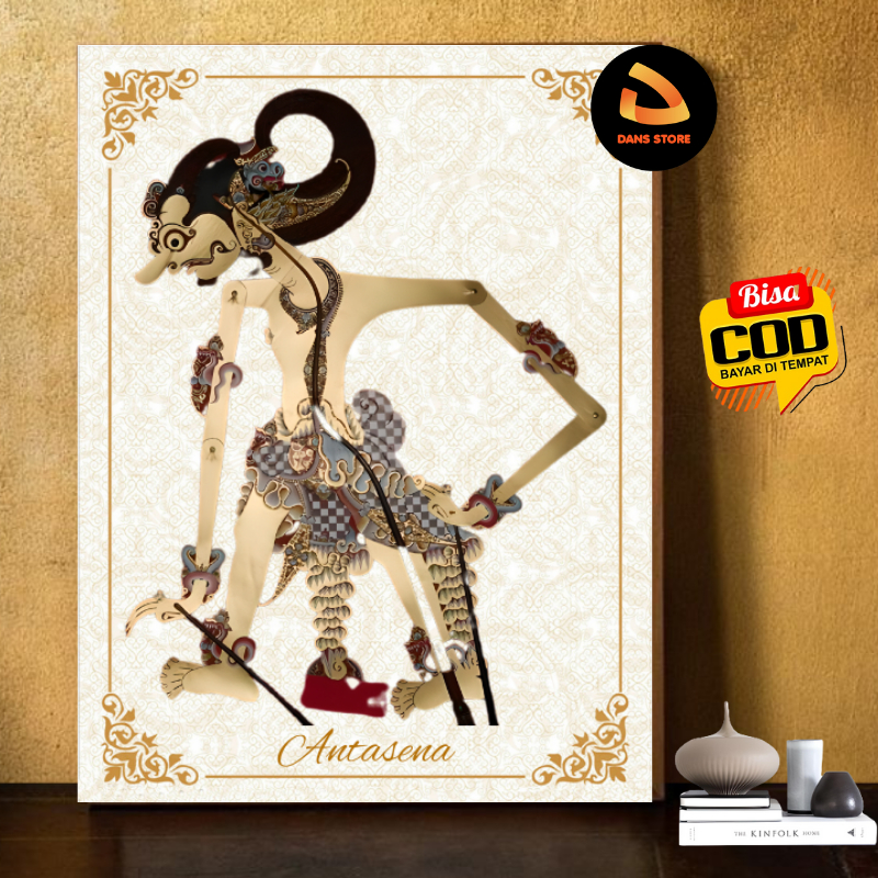 Jual Hiasan Dinding Bahan Mdf Poster Wayang Kulit Ontoseno Antasena ...