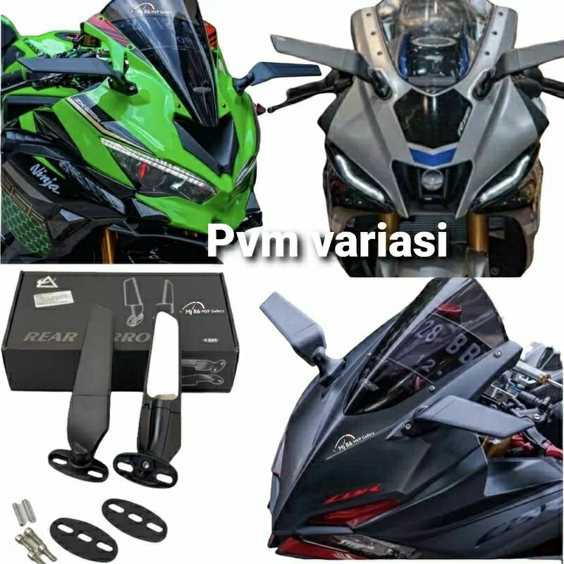 Jual KACA SPION STEALTH MOGE SPION FAIRING MOTOR F22R ZX25R ZX636 NINJA ...