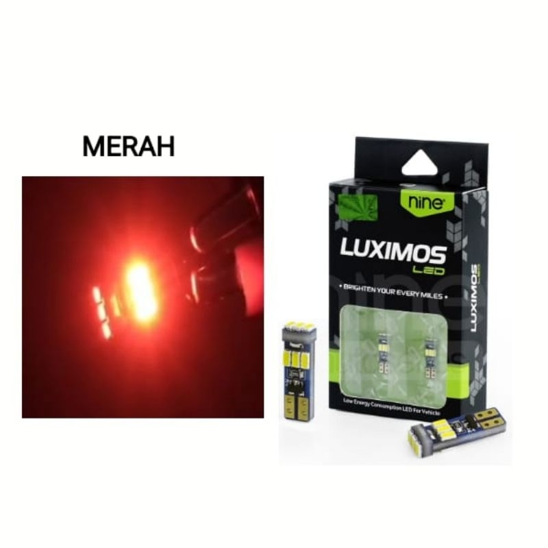 Jual LAMPU LED T5 SMD 9 MATA LUXIMOS NINE LAMPU INDICATOR DASHBOARD ...