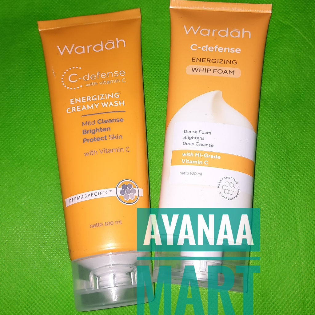 Jual Wardah C Defense C-Defense Energizing Creamy Wash / Whip foam ...