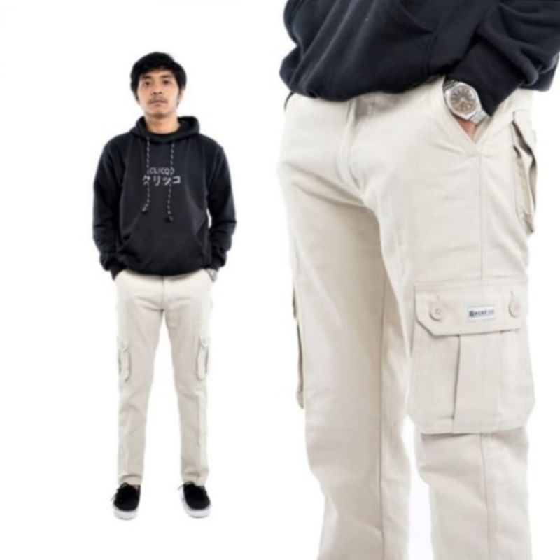 Jual Celana Cargo Panjang Pria Dewasa kimpol (size 27-38 original) | Shopee Indonesia