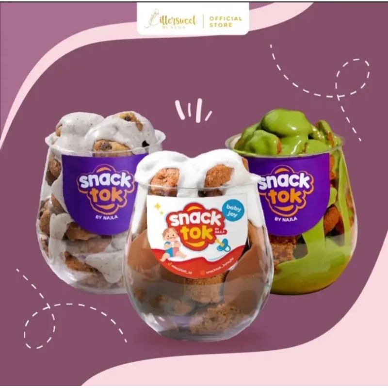 Jual 3 Snacktok Full Cookies | Shopee Indonesia