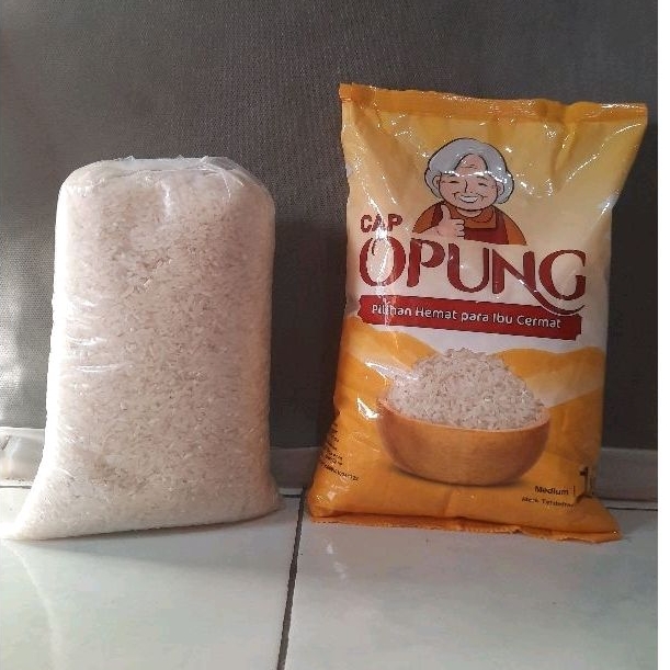 Jual Beras Opung 1 Kg - Beras Lokal 1Kg | Shopee Indonesia