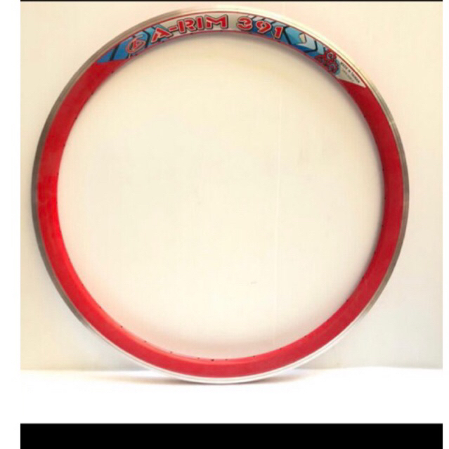 Jual VELG SEPEDA FIXIE 700c DOUBLE WALL 4cm Merah / putih | Shopee ...