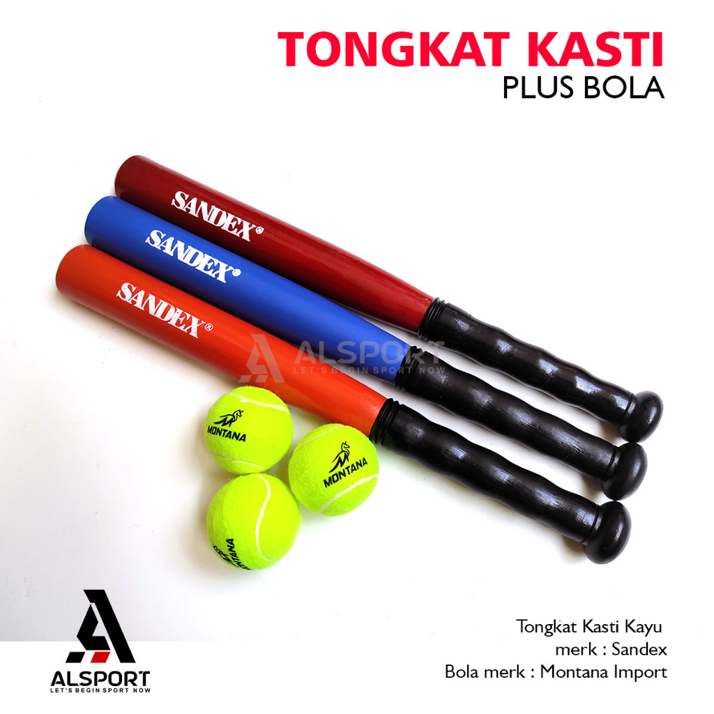 Jual TONGKAT KASTI LENGKAP DENGAN BOLA KASTI | Shopee Indonesia