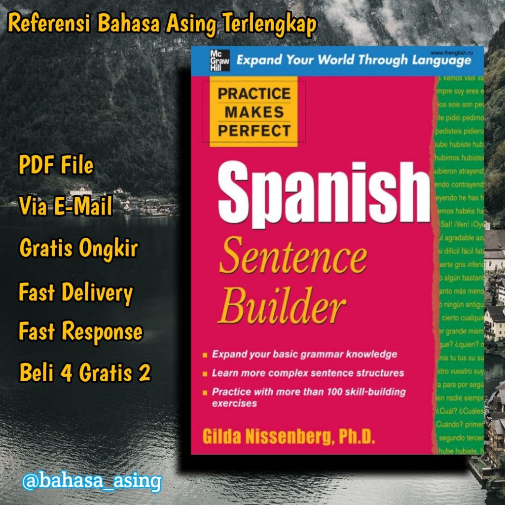Jual Buku Bahasa Spanyol Spanish Sentence Builder Shopee Indonesia