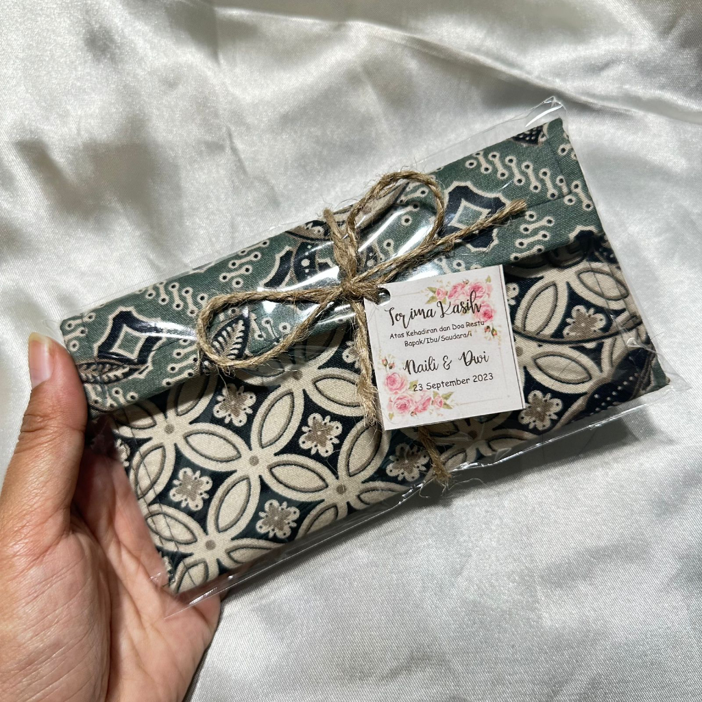 Jual SOUVENIR 50 PCS PERNIKAHAN DOMPET LIPAT BATIK KHAS JOGJA | Shopee Indonesia