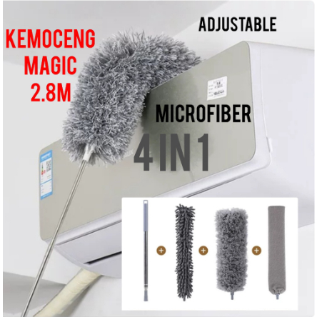 Jual (CLS) Kemoceng 2.8 METER TARIK TEKUK FLEXIBEL Sapu Microfiber ...