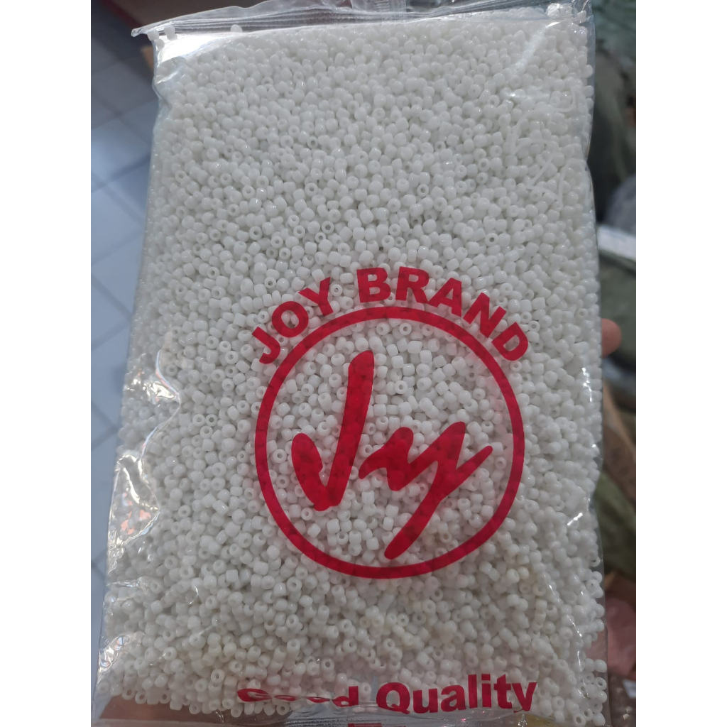 Jual MOTE JOY 8/0 41 PUTIH DOF /MOTE MANIK PAYET / KERAJINAN DIY BAHAN ...