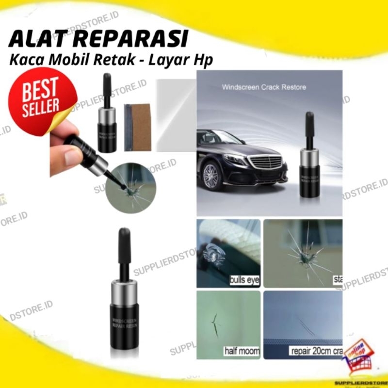 Jual Lem Kaca Retak Mobil Retak Panjang Biasa Kaca Layar LCD Hp ...