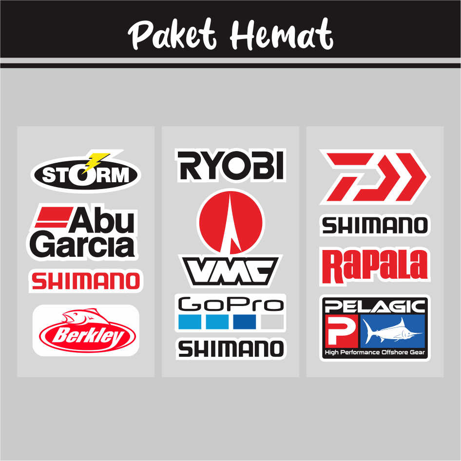 Jual STICKER MANCING #7 STICKER MANCING MANIA, MERK MANCING, STICKER ...