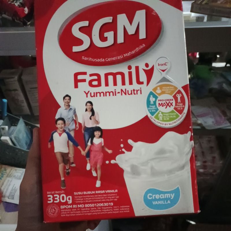 Jual SUSU SGM FAMILY CREAMY VANILLA | Shopee Indonesia
