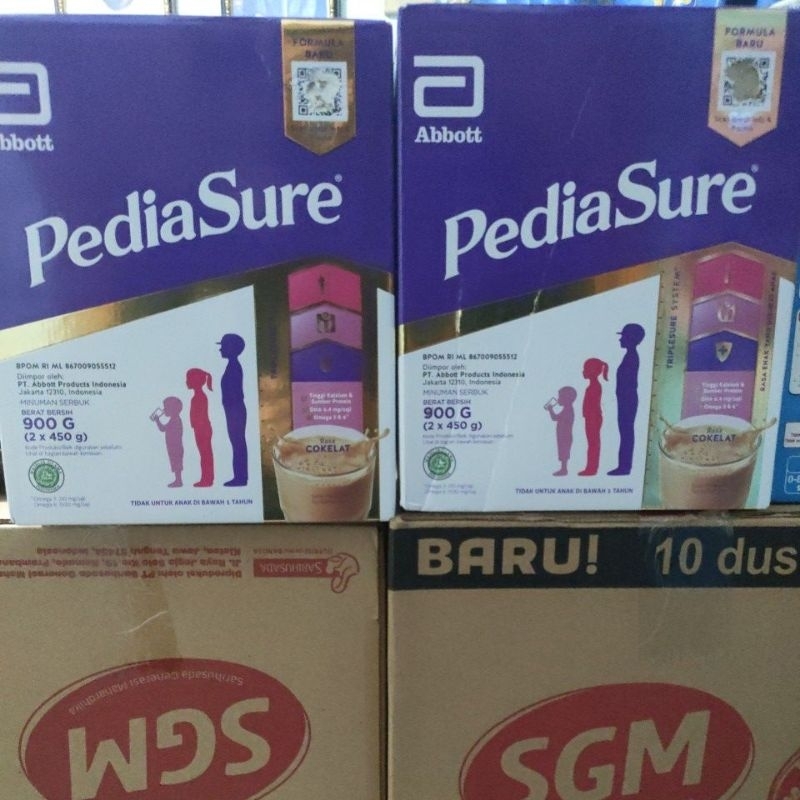 Jual pediasure tripelsure cokelat 900gr | Shopee Indonesia