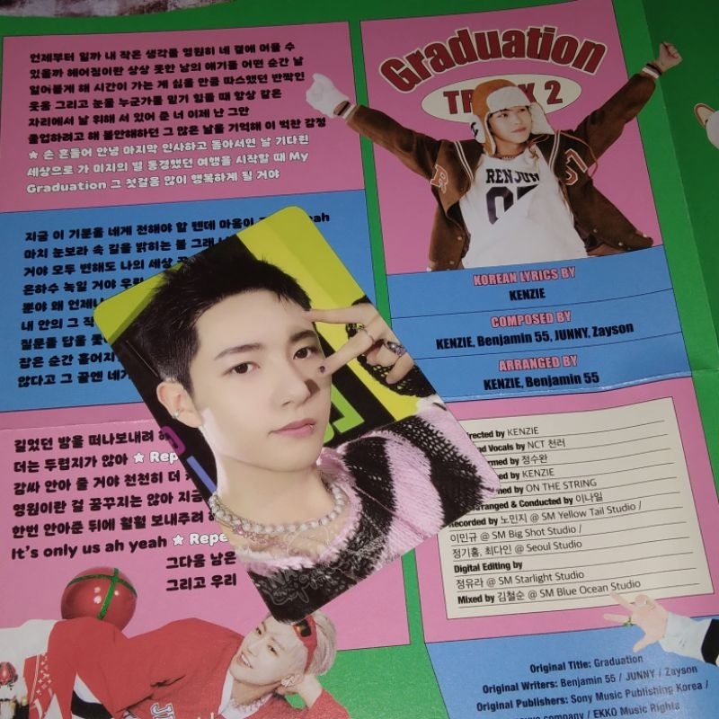 Jual OFFICIAL! photocard renjun nct dream matching game card selca ...