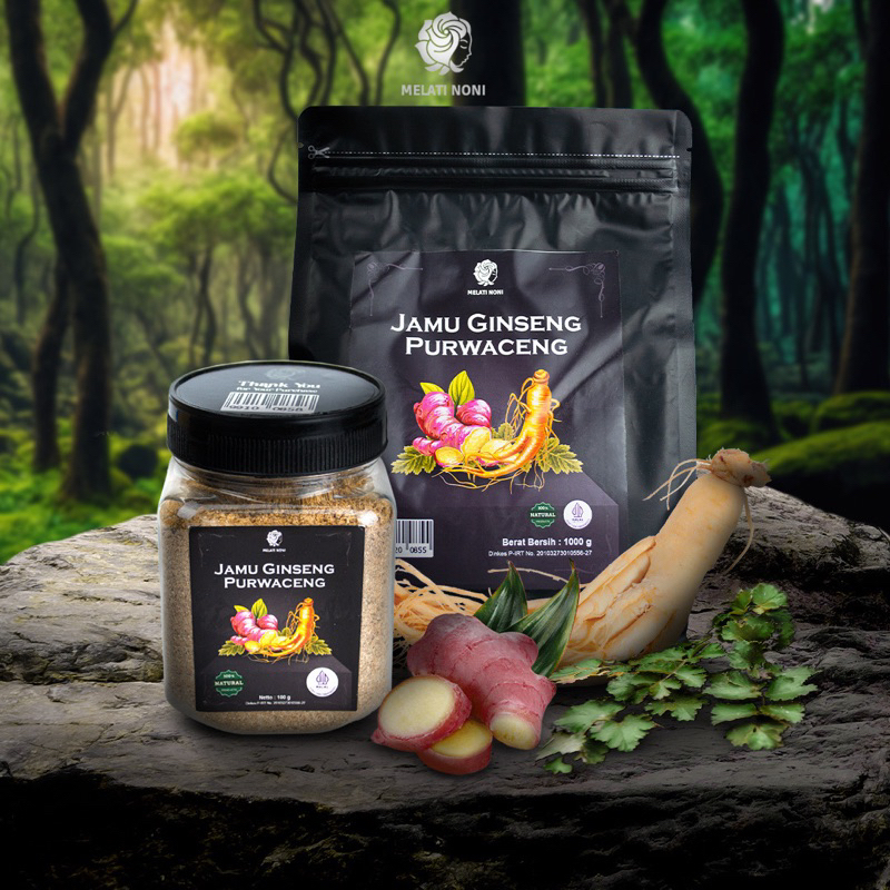 Jual Jamu Ginseng Purwaceng Jahe Merah Bubuk Murni Gula Aren Herbal ...