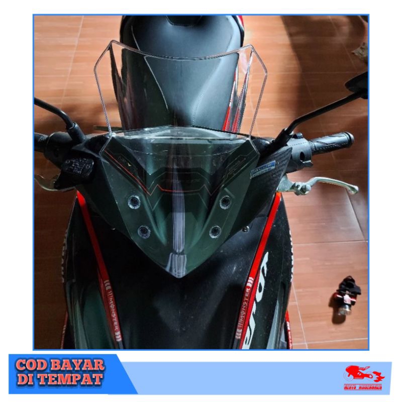 Jual Windshield Tameng Depan Yamaha Aerox 155 | Shopee Indonesia