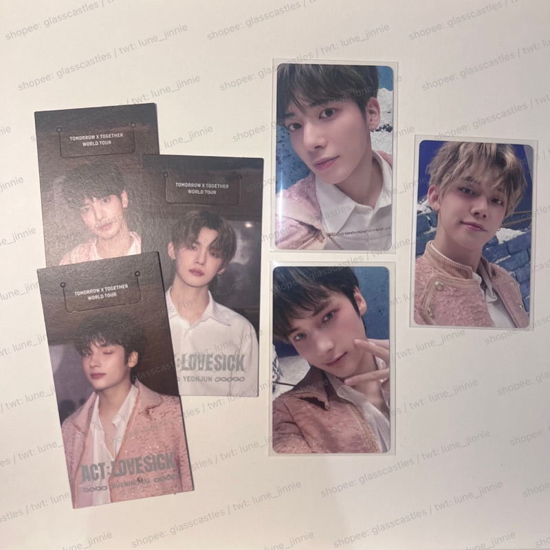 Jual [READY STOCK] PC Official ACT: LOVESICK Digicode TXT Tubatu Yeonjun Taehyun Hueningkai ...
