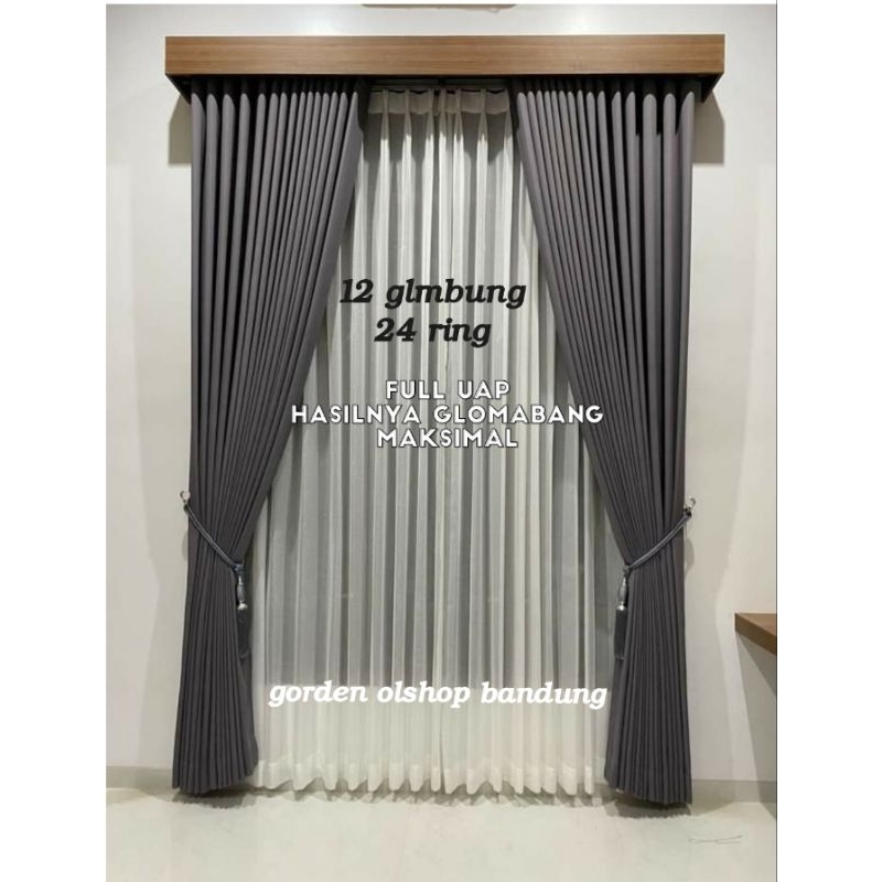 Jual GORDEN BLACKOUT FULL UAP 24 RING 12 GELEMBUNG SERAT SAFRON SERAT ZIA AKAR | Shopee Indonesia