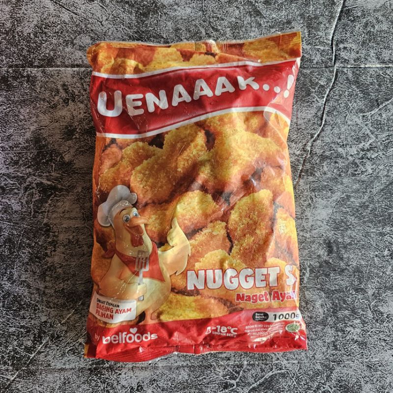Jual BELFOODS UENAK CHICKEN NUGET 1KG | Shopee Indonesia