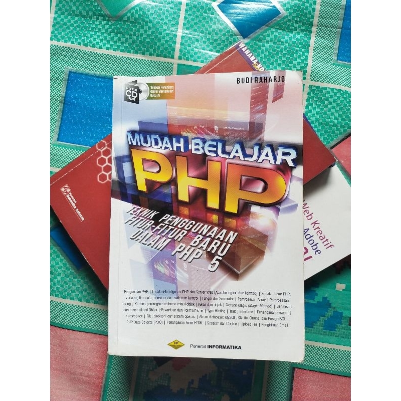 Jual Buku Komputer, MUDAH BELAJAR PHP Teknik Penggunaan Fitur-Fitur Baru dalam PHP 5 Karangan ...