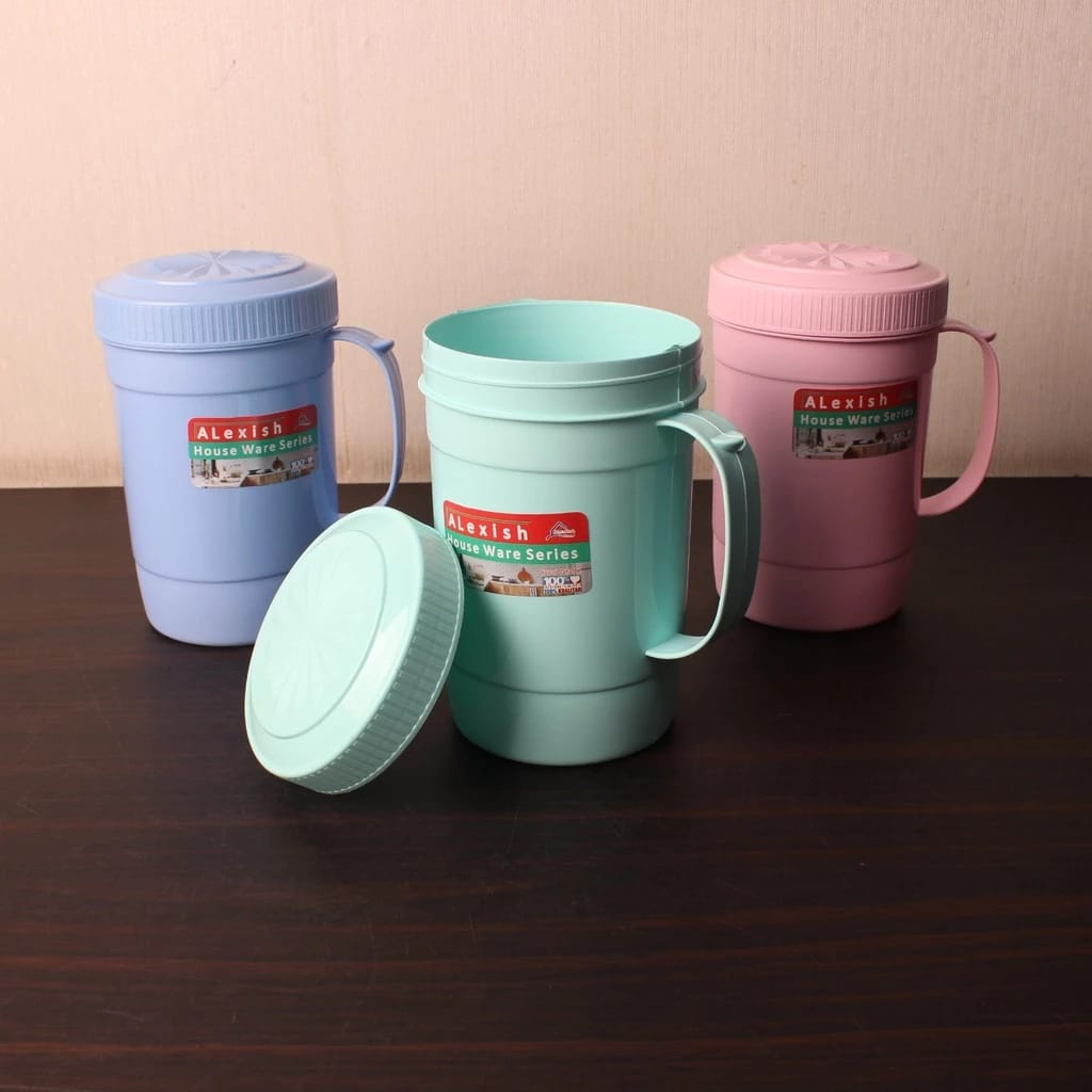 Jual Mug Tutup BENJI / Gelas Jumbo / Gelas Es Teh / Gelas Cangkir ...