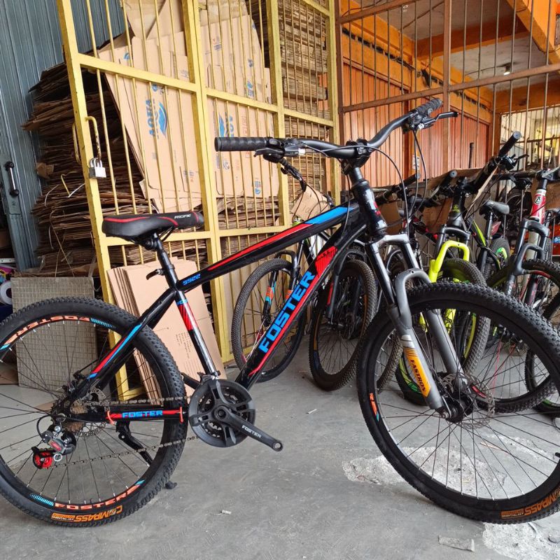 Jual sepeda BEKAS siap pakai mtb 26 foster 3 x 7 speed discbrake ...