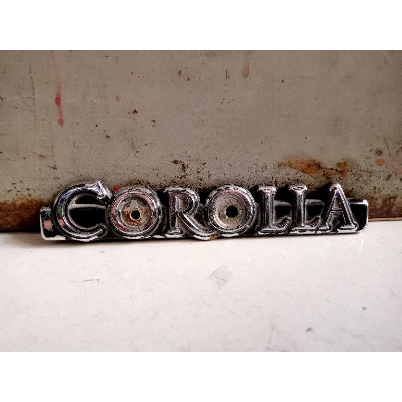 Jual emblem Toyota Corolla original | Shopee Indonesia