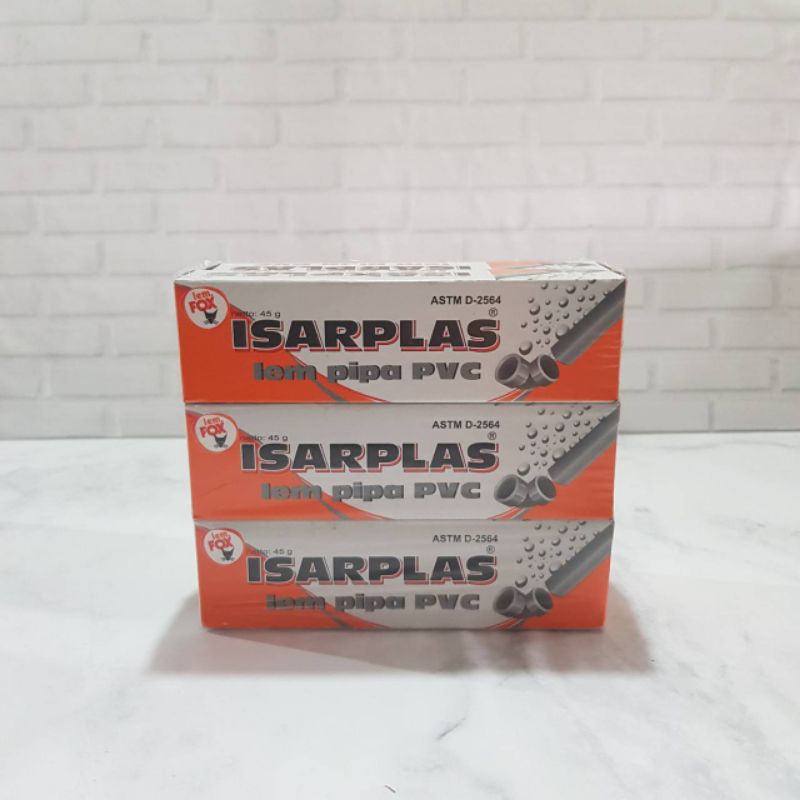 Jual LEM ISARPLAS PIPA PVC TUBE 40 GRAM ORIGINAL | Shopee Indonesia