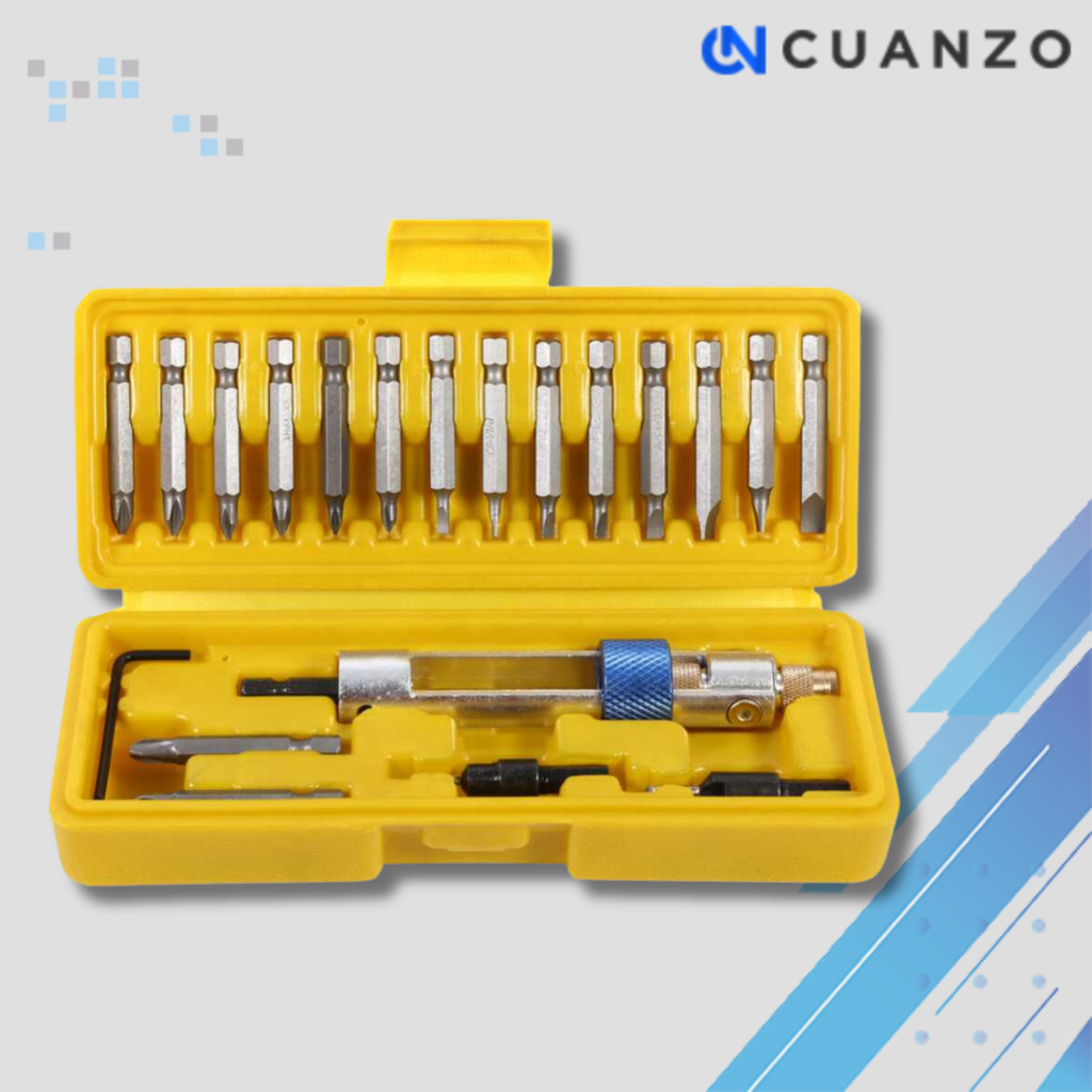 Jual 2 in 1 Mata Bor Tangan Manual dengan Obeng Set / Bor Manual Hss ...