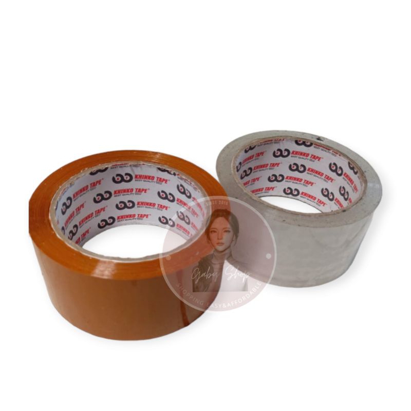 Jual LAKBAN BENING/COKLAT 45 MM x 100 YARD BY KHINKO TAPE | Shopee Indonesia