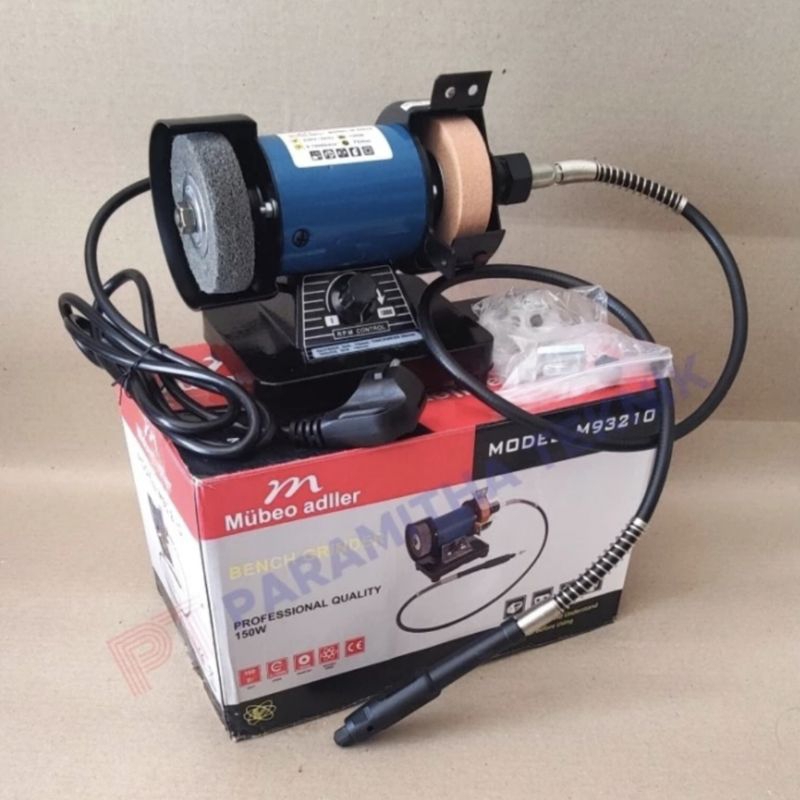 Jual Bench grinder 3 inch / gurinda duduk mesin gerinda 3" / mini multi grinder | Shopee Indonesia