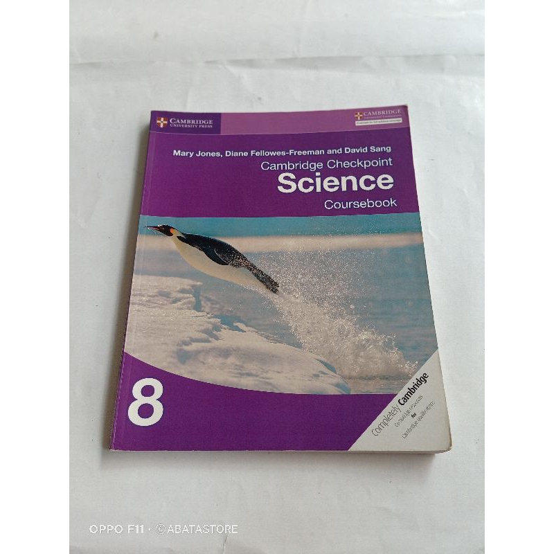 Jual BUKU CAMBRIDGE CHECKPOINT SCIENCE COURSEBOOK 8 MARY JONES | Shopee ...