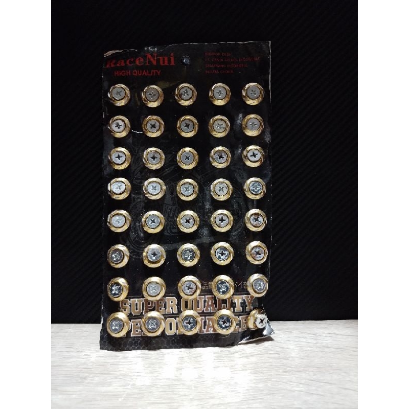 Jual Baut Posh + Kunci/Sekrup/Baut Knalpot 40pcs | Shopee Indonesia