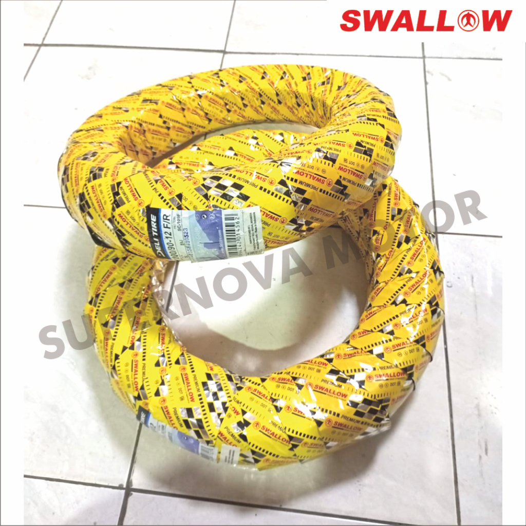 Jual BAN LUAR SWALLOW 100/90, 110/90-12 TYPE DELITIRE URBAN GRIP SC-109 ...