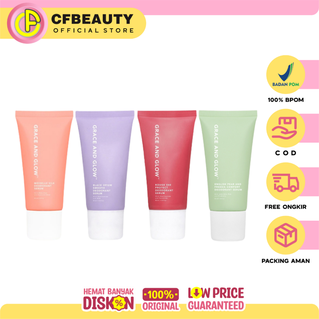 Jual Grace and Glow Deodorant Serum | Shopee Indonesia